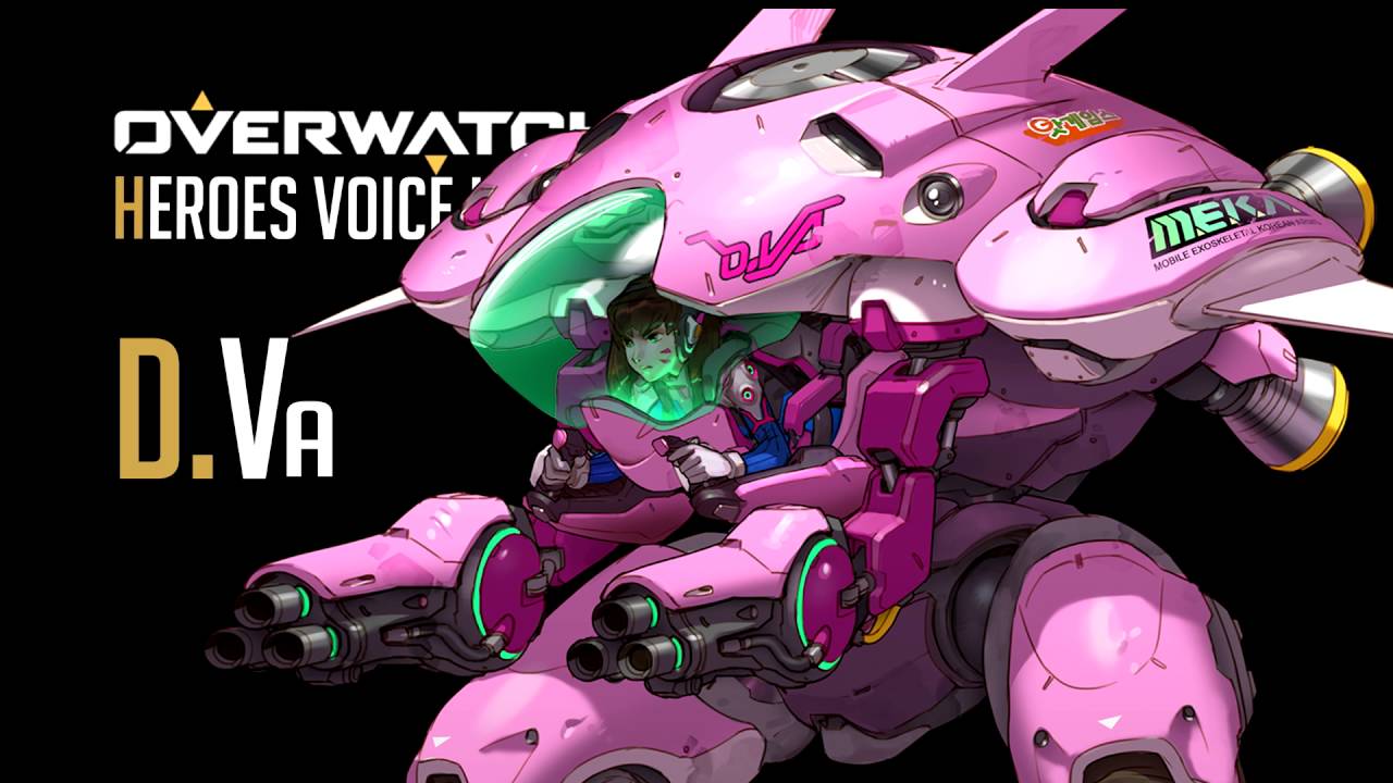 Overwatch - D.Va All Voice Lines