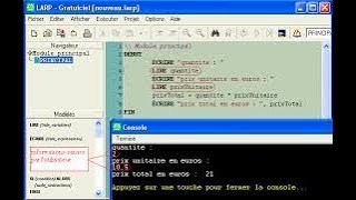 شرح برنامج لارب لعمل المخطط الانسيابي وتنفيذ الخوارزمية Larp ...