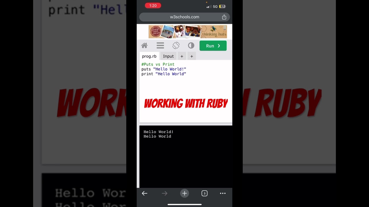 Ruby Development: Getting Started with Ruby #ruby #shorts