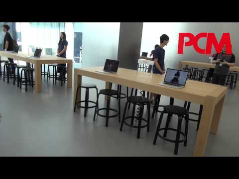 廣東道 Apple Store 內部率先睇