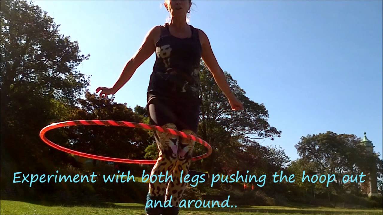 Hula Hoop Tutorial - Basic Knee Hooping Tutorial