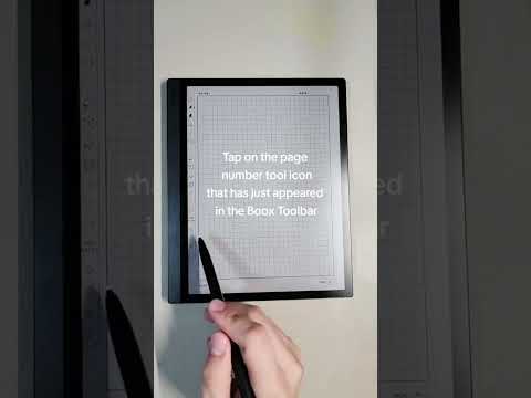 Onyx Boox Tool that allows you to rename each page so you can always find your important ideas!
