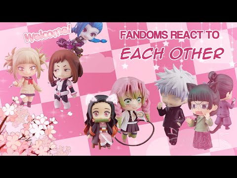 FANDOMS REACT… - 2X SPEED | INTRODUCTION - Kny, mha, arcane, jjk, apothecary diaries |