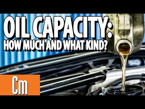 Oil Capacity: How much and what kind? | Counter Intelligence