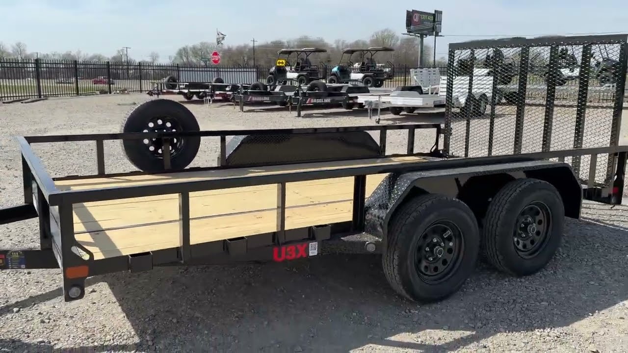 Maximum versatility MAXX-D U3X Utility Trailer
