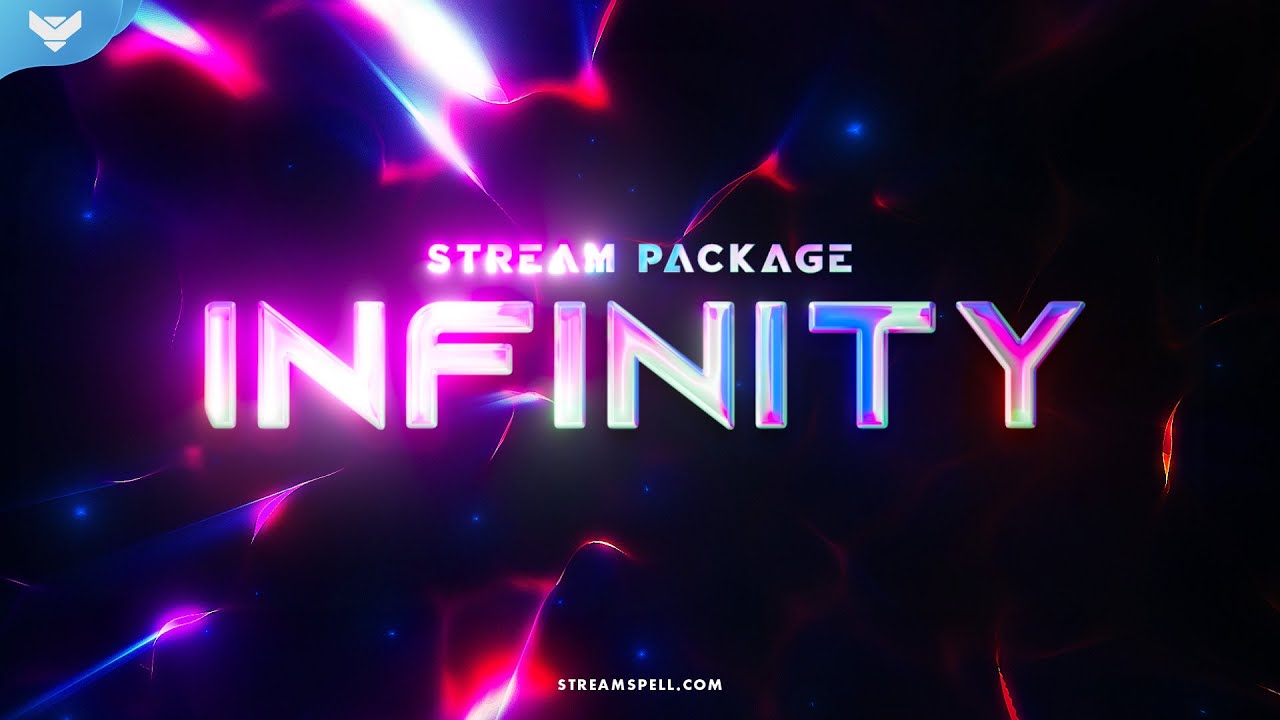 Infinity Stream Overlay Package by StreamSpell