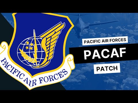 Pacific Air Forces Patch History (PACAF)
