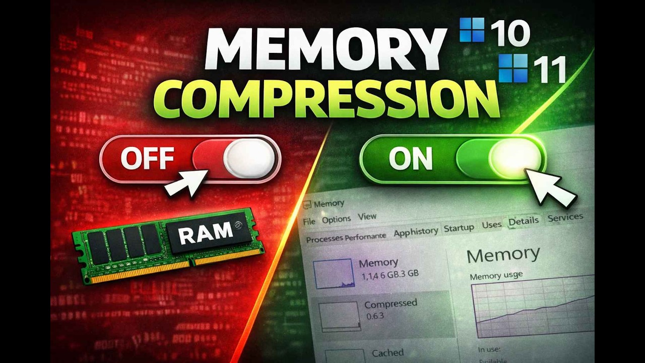 How to Enable or Disable Memory Compression in Windows 11 or Windows 10 | GearUpWindows Tutorial