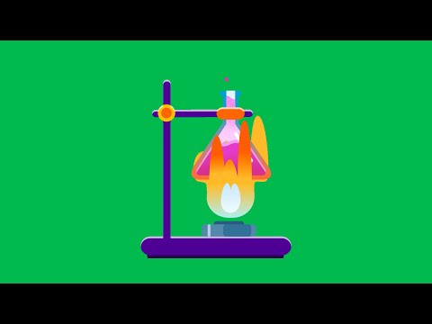 Green Screen Beaker Animation | Science | 4K | Global Kreators