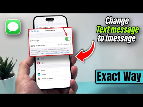How to change text message to imessage - Full Guide