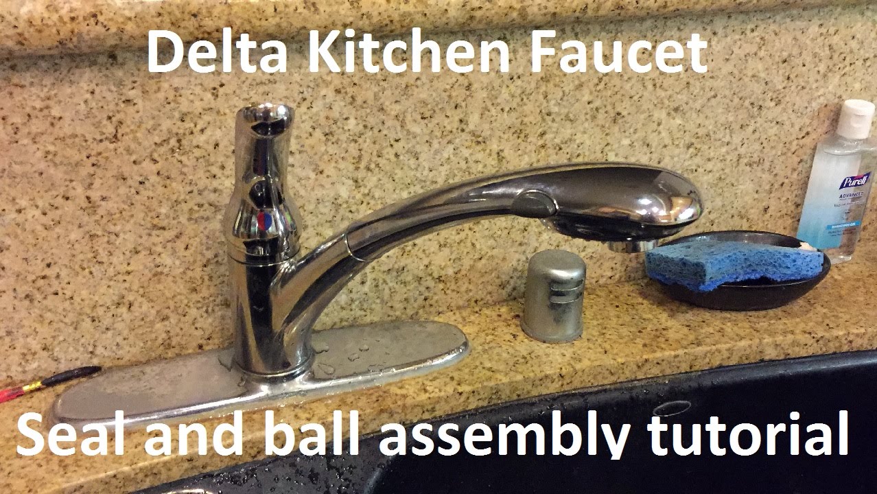 Tutorial: Delta Kitchen Faucet Seal and Ball Assembly Replacement