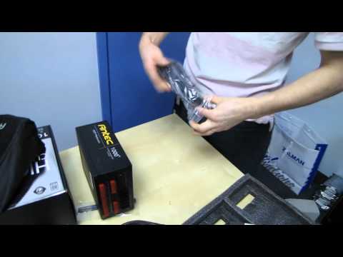 Antec High Current Pro 80PLUS Platinum Power Supply Unboxing & First Look Linus Tech Tips