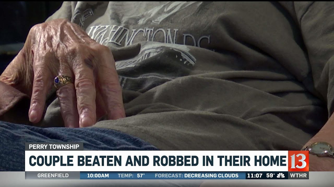 Couple beaten and robbed in their home