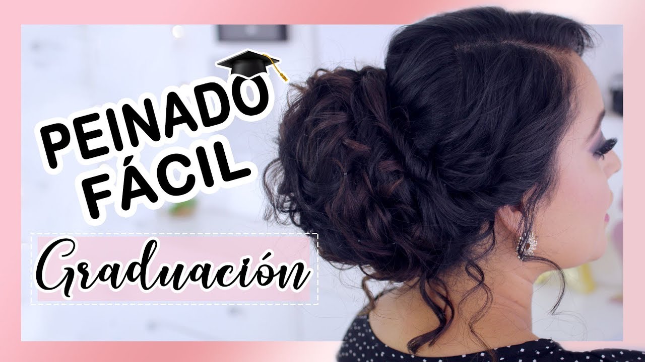 PEINADO PARA FIESTA , GRADUACIÓN , ETC CABELLO RIZADO 💖 *Fabi Ortiz