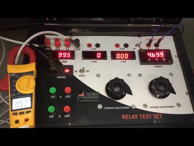 Testing Instruments - Three Phase Primary Current Injection Test Set ...