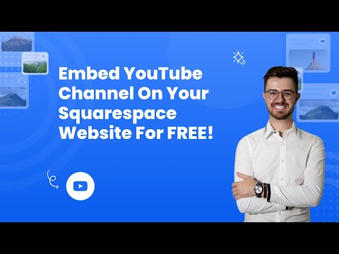 How to embed YouTube channel on Squarespace?