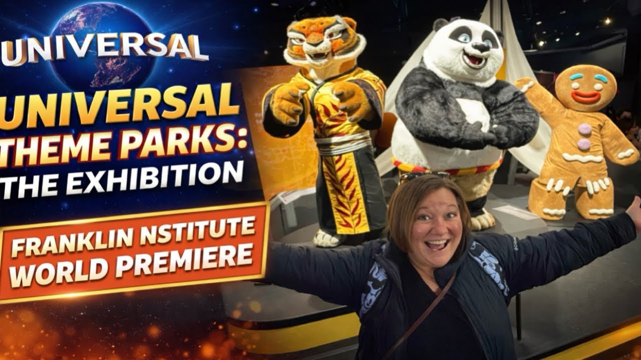Universal Theme Parks: The Exhibition - World Premiere Philadelphia, PA Franklin Institute