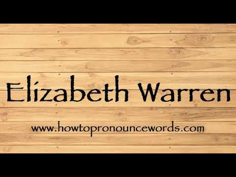 How To Pronounce Elizabeth Warren ? How To say Elizabeth Warren New Video