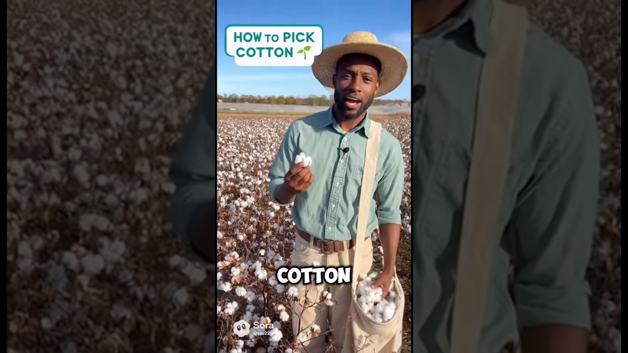 Cotton picking tutorial #sora #darkhumor #darkmemes #trending #shorts