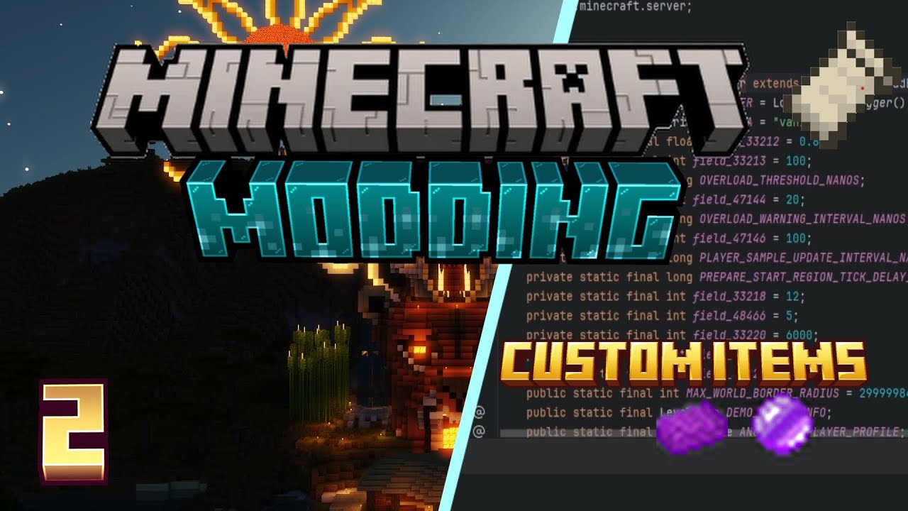 Fabric Modding - Adding Custom Items to Minecraft 1.21