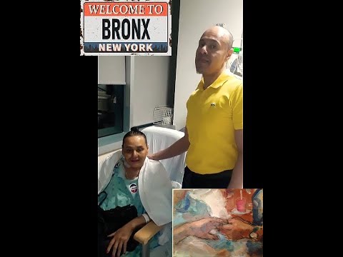 VISITING MY MOM'S AT ALBERT EINSTEIN HOSPITAL IN THE BRONX