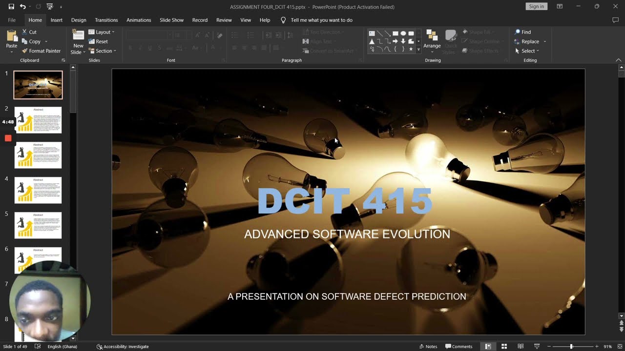 Software Defect Prediction Presentation