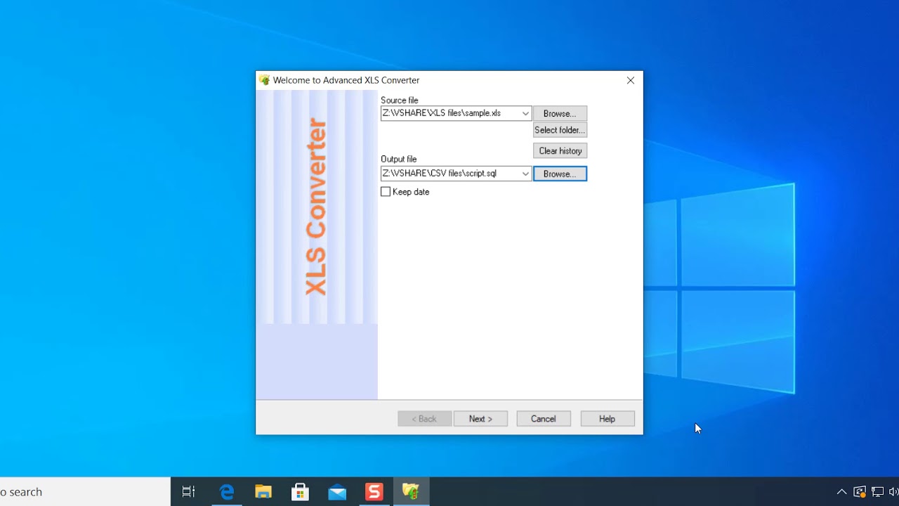 XLS to SQL Conversion