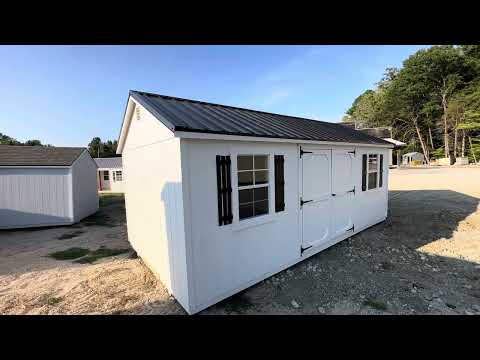 10x20 A-Frame Storage Shed