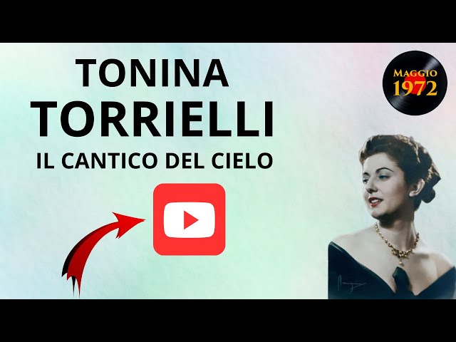 Sanremo 1956: Tonina Torielli - "Il cantico del cielo"