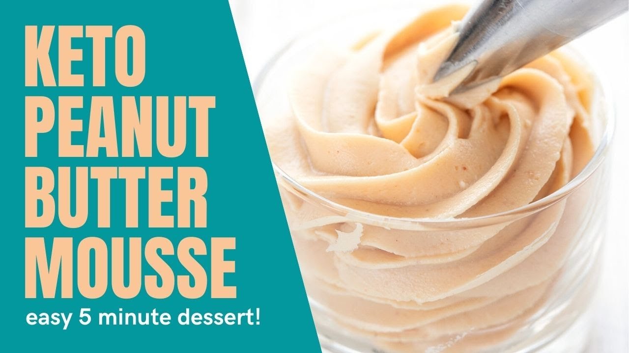 Keto Peanut Butter Mousse