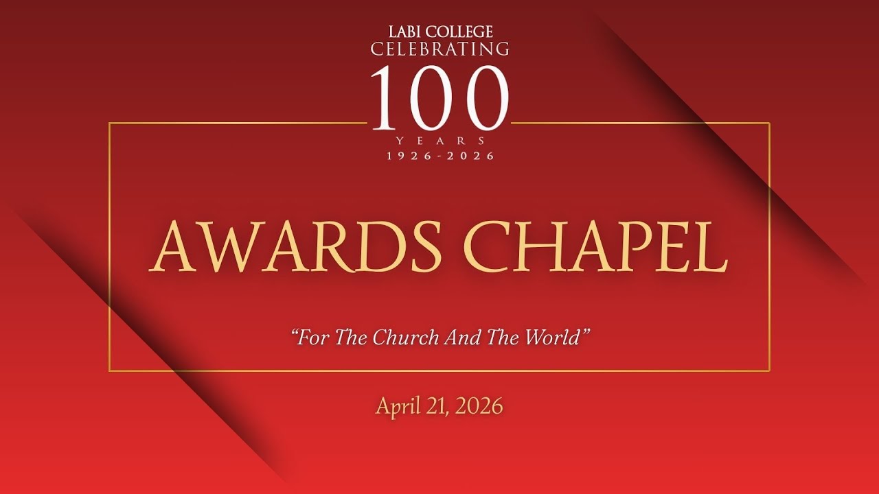 LABI Awards Chapel 2026