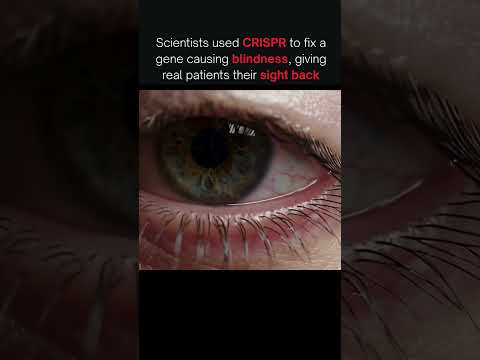 Is This the End of Inherited Blindness? CRISPR Gene Editing Restores Vision