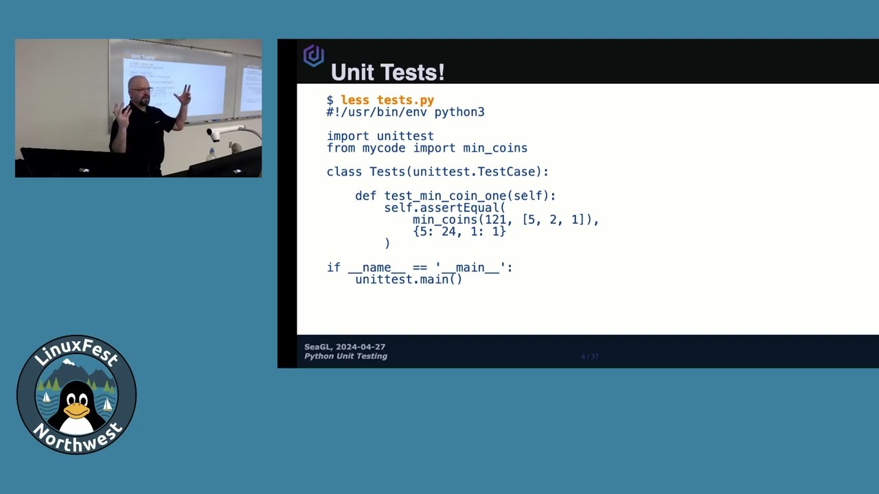 LinuxFest Northwest 2024: Unit testing in Python