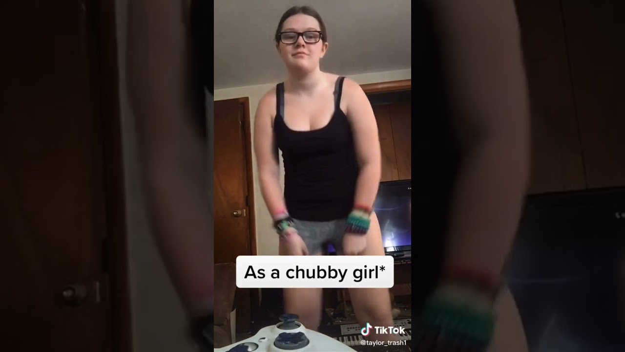 chubby girl with pants #shots #chubby