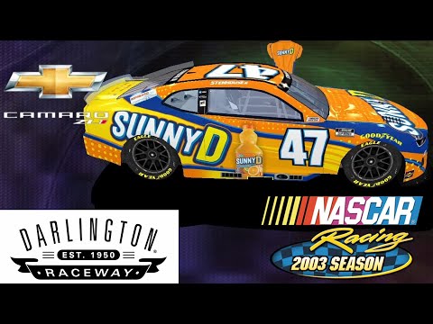 NASCAR Racing 2003 Season Gameplay - Next Gen at Darlington (Custom Physics)
