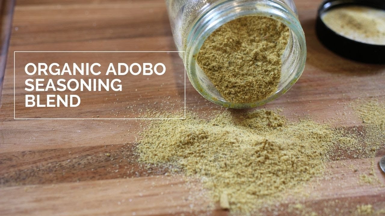 Homemade Organic Adobo Seasoning Recipe | Cooking Kitchen Sounds and Recipe | Adobo
