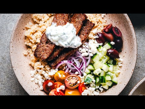 How to Make Greek Gyro Bowls