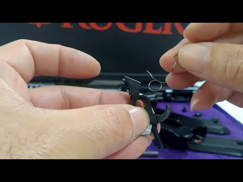 Simple way to remove the Ruger Mark IV magazine disconnect without buying aftermarket kit.