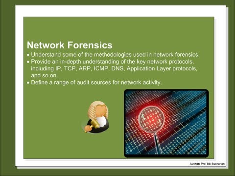 Intro to Sec. and Net. Forensics: 9 Network Forensics (HD)