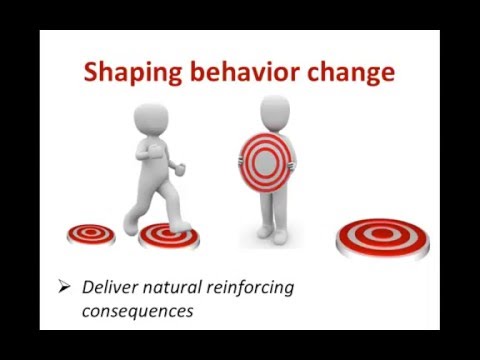 Shaping Behavior Change – language as intervention