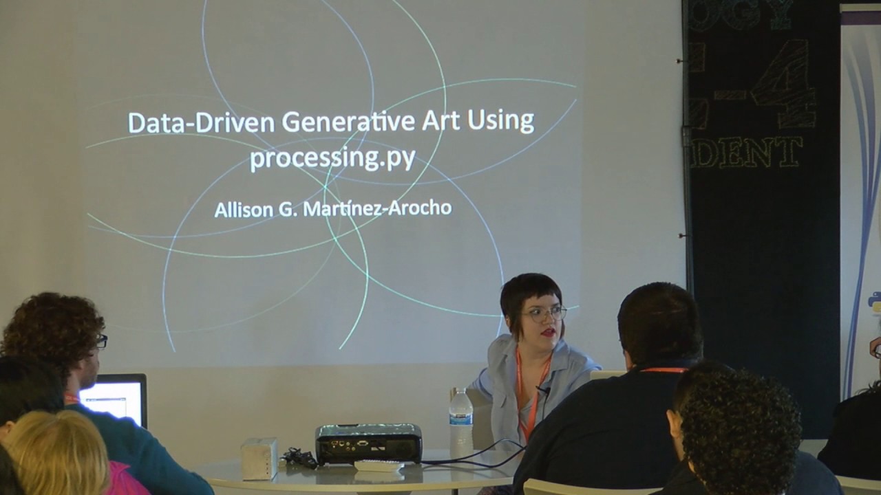 Data Driven Generative Art Using Processing py - Allison Martinez