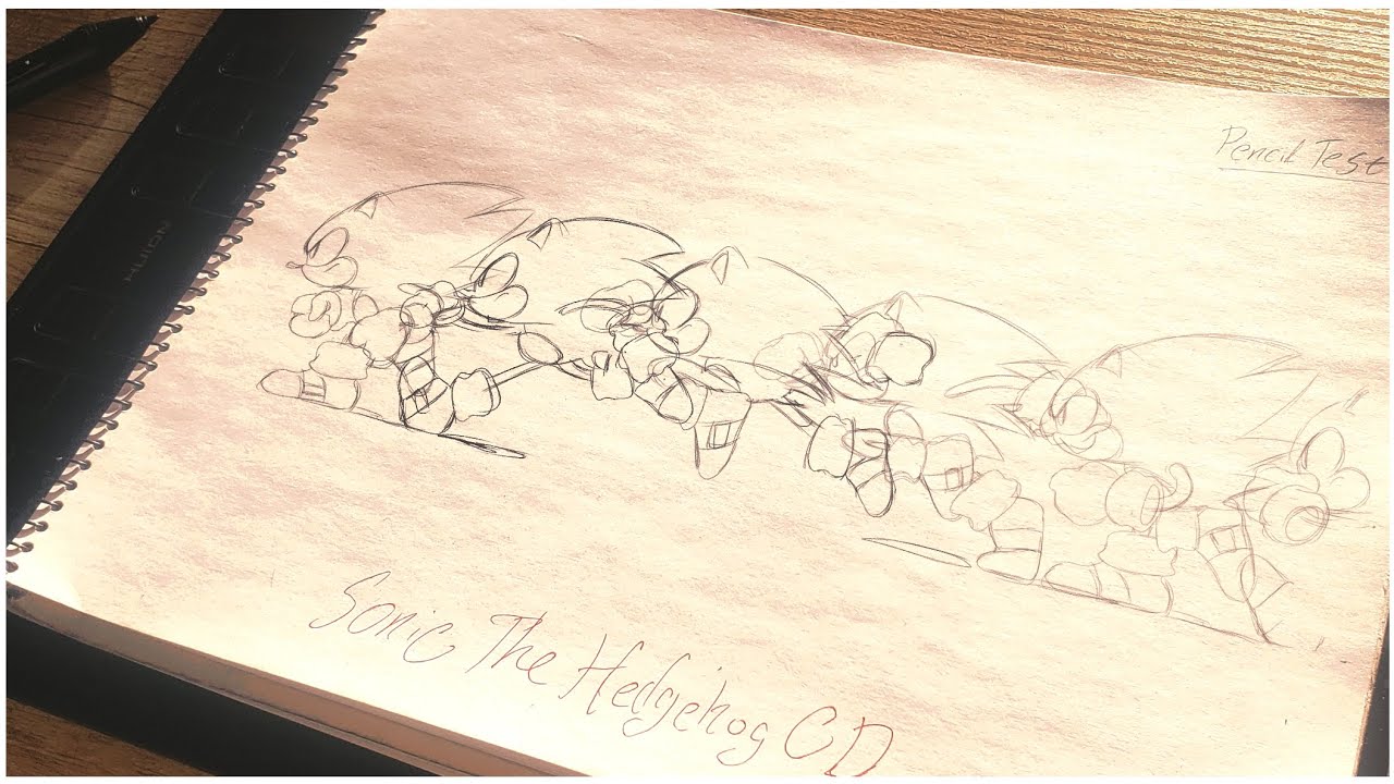 Sonic CD Pencil Test Reanimation
