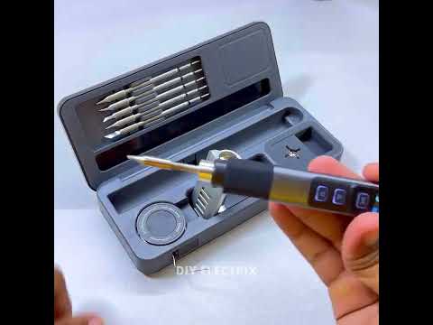 Wow !! This Soldering Iron Is So Amazing & Smart 😱FNIRSI HS-02 Intelligent Soldering Iron with Port