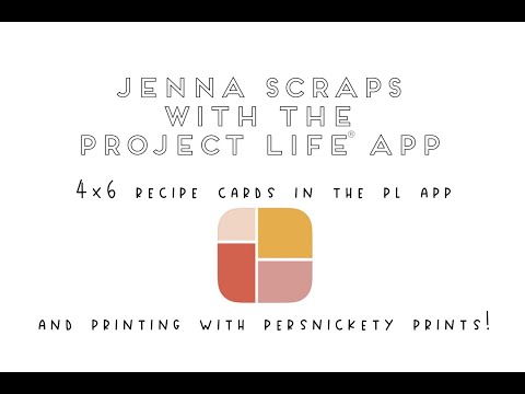 Recipe Cards from Persnickety Prints
