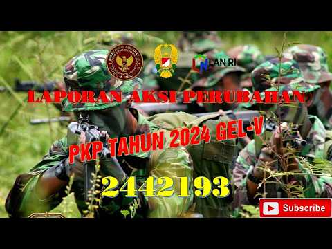 LAPORAN AKSI PERUBAHAN SISWA PKP TA 2024 GEL V from PUSDIKBEKANG #pkp#diklat