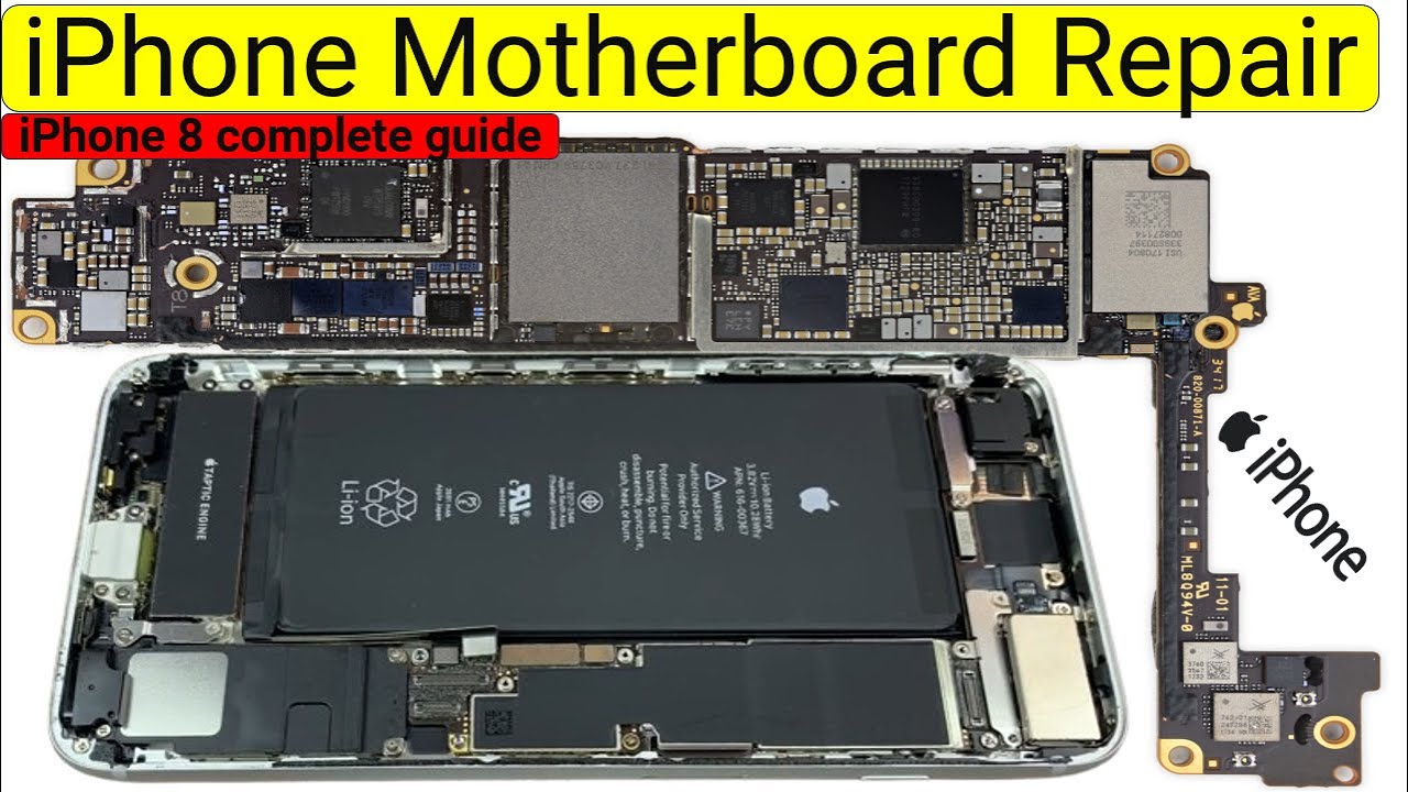 iPhone Motherboard Repair Guide | iPhone 8 Components & Common Failures Explained - Complete Course
