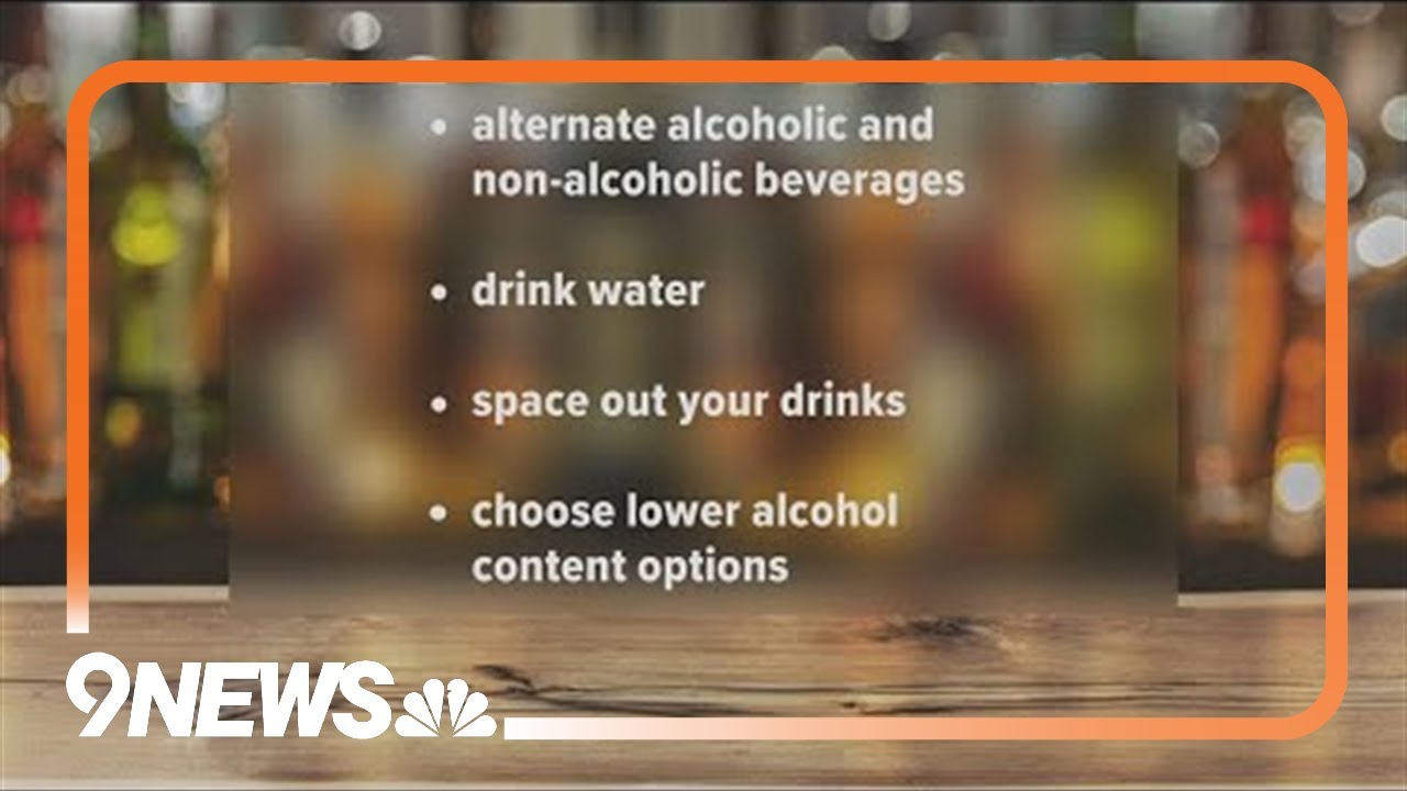 Ways to limit alcohol intake during the holidays