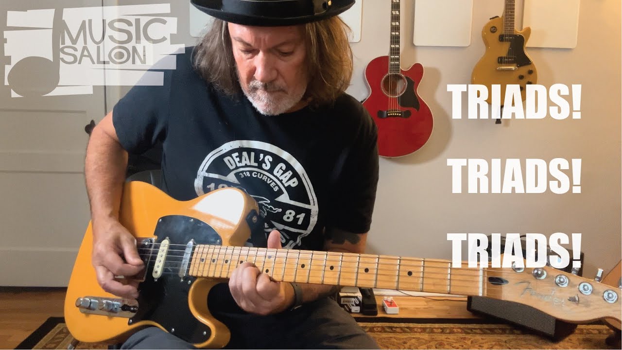 Triads-￼ This might be the Holy Grail of ￼ practice routines for guitar #guitar #triads #practice
