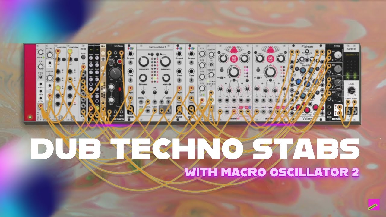 Generative Dub Techno Stabs in VCV Rack #vcvrack