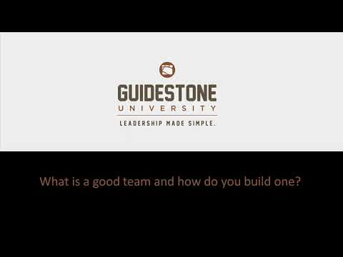 Day 8 - What is a good team and how do you build one?